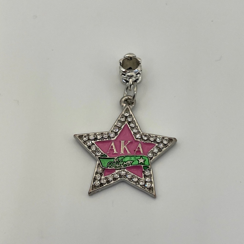 For Alpha Kappa Alpha Sorority For Aka Silver Star - Gem